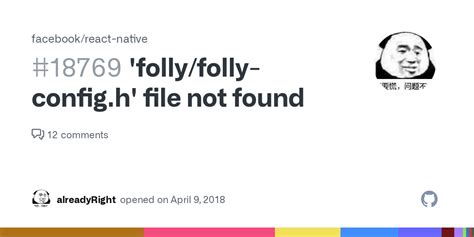 Folly Folly Config H File Not Found · Issue 18769 · Facebook React Native · Github