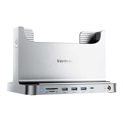 Docking Station In Pentru Mac Mini Stand Cu Adaptor De Alimentare Cu Porturi Usb