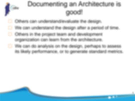 SOLUTION Kien Truc Phan Mem Documenting Software Architecture Studypool