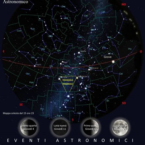 Cielo Del Mese Di Gennaio 2024 Accademia Delle Stelle