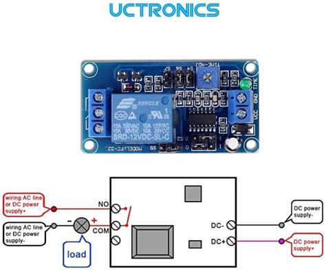 Uctronics Dc V Programmable Multifunction Time Delay Relay Module At Juana Faller Blog