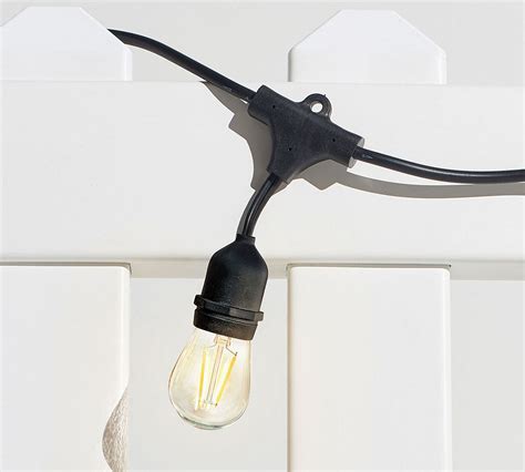 LED Patio String Lights Pottery Barn