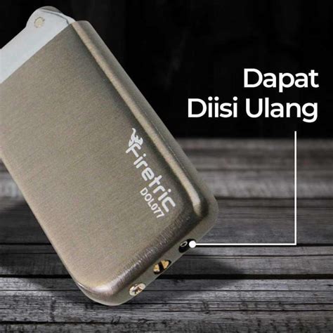 Jual Pearl Mancis Korek Api Pemantik Gas Butane Aluminium Dol077