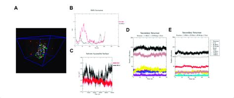 A Structures Solvated In Tip3p Water Cyan Color And Na Ions Orange Download Scientific