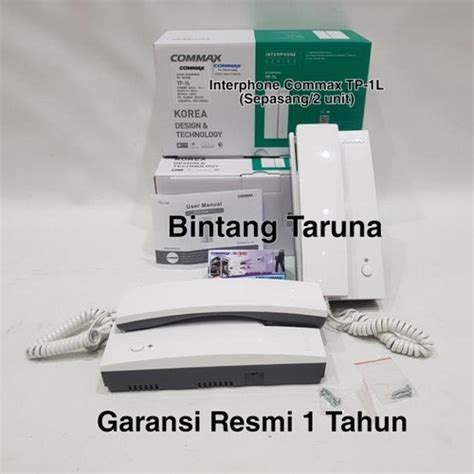 Jual Interphone Commax Tp 1l Intercom Commax Tp1l Intercom Commax Tp 1l Jakarta Timur