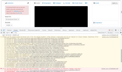 BUG Compatibility Issue With OctoPrint Webcam Not Working Issue LazeMSS