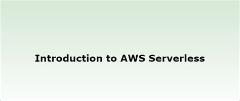 Intro To Web App Using Aws Serverless Architecture Dev Community