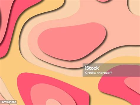 추상 종이 잘라 배경 멀티 레이어 3d 컬러 질감 배경입니다 0명에 대한 스톡 사진 및 기타 이미지 0명 3차원 형태 개념 Istock