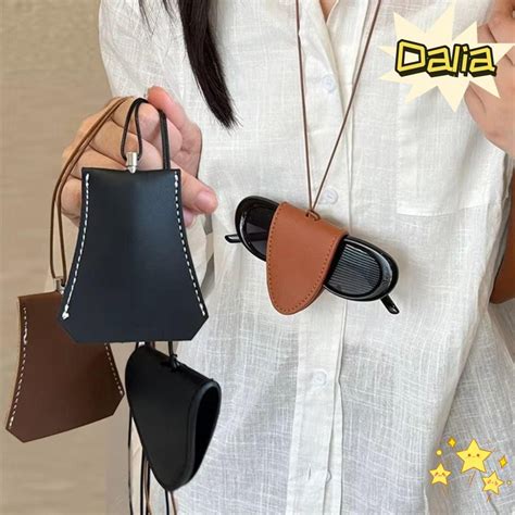 Kẹp Kính Râm Dalia Mặt Dây Chuyền Túi đựng Kính Mắt đa Chức Năng Bền