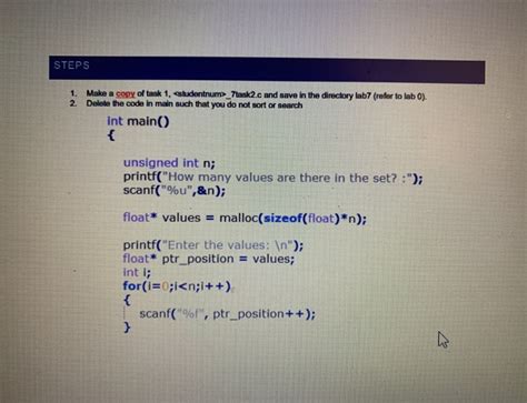 Solved Task 2 Array Statistic Functions Problem In