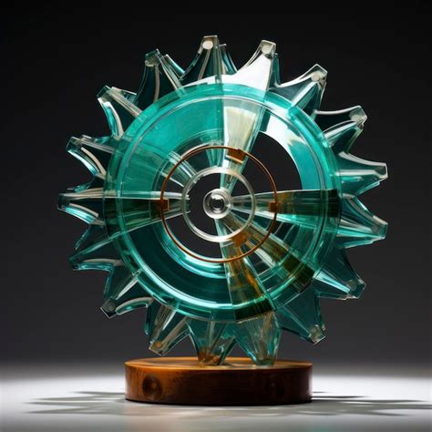 Premium Ai Image Broken Glass Art