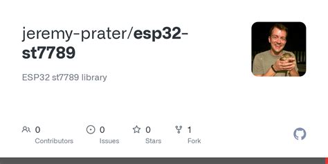 GitHub Jeremy Prater Esp32 St7789 ESP32 St7789 Library