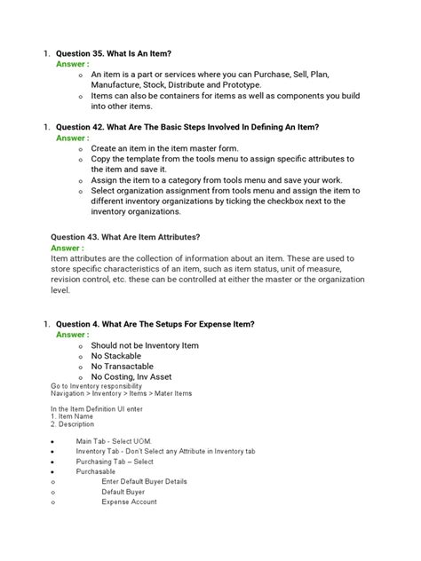 Oracle Scm Viva Questions Pdf Inventory Logistics