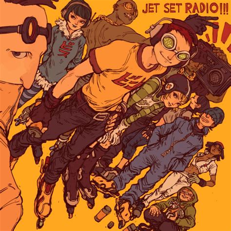 More Of That Jsr Jet Set Radio Character Art Character Design