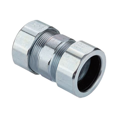 Rigid Compression Coupling 3 4 Steel With Zinc Plated Ul Mark Conversions Tech