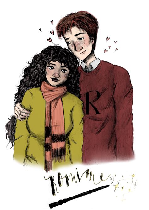 Hermione And Ron Fan Art