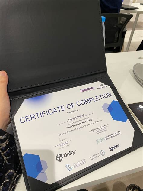 Yasmeen Almijlad On Linkedin Ui Unity Certification