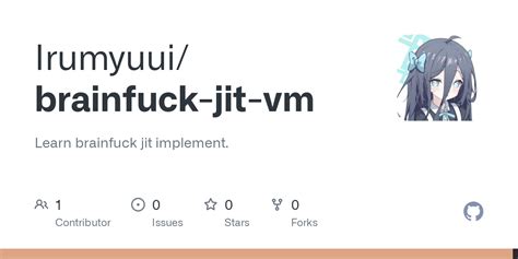 Github Irumyuuibrainfuck Jit Vm Learn Brainfuck Jit Implement