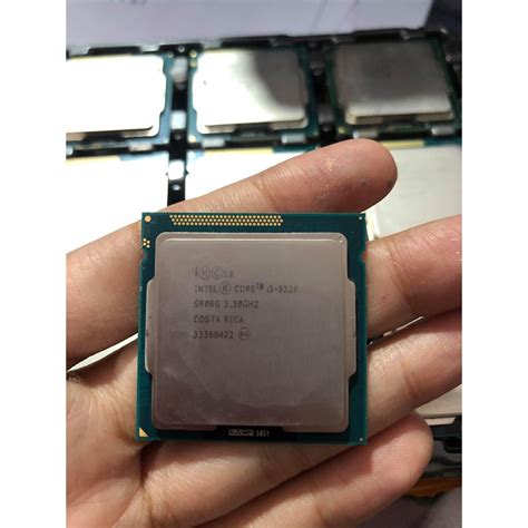 Intel I3 3220 มือสองราคาถูก ซีพียู Cpu Socket 1155 Cpu Computer Shopee Thailand