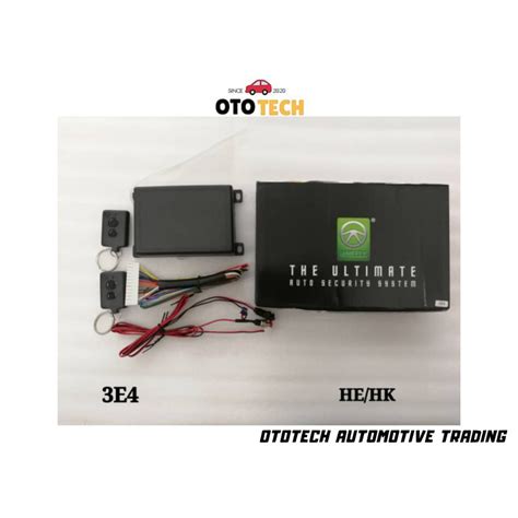 WHEELS Car Alarm System 13 PIN Vehicle Security 3E4 XC333 3P4 XC333 2 Button 3 Button