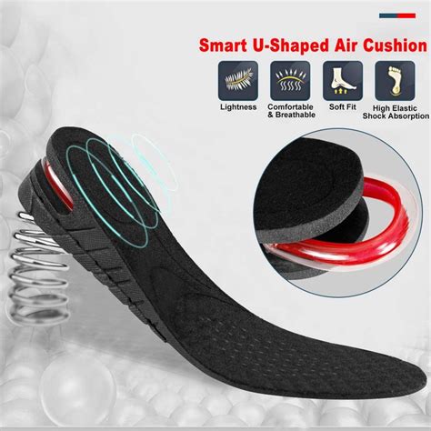 Стелки за увеличаване на височината Jenuos 4 налични височини 3 5 7 9 см унисекс с функция