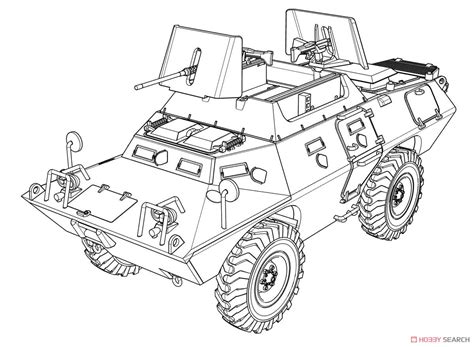 Xm 706 E2 米空軍装甲車 プラモデル その他の画像1
