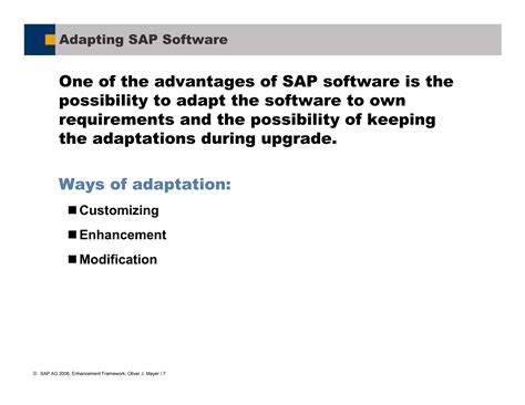 Enhancement Framework The New Way To Enhance Your Abap Systems Pdf