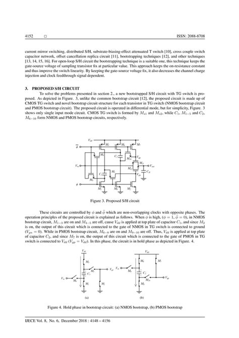High Speed And Low Pedestal Error Bootstrapped Cmos Sample And Hold Circuit Pdf Consumer