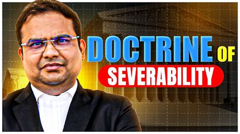 The Doctrine Of Severability Separability Explained Youtube