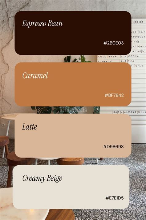 30 Minimalistic Color Palette Ideas For Your Brand Brown Color
