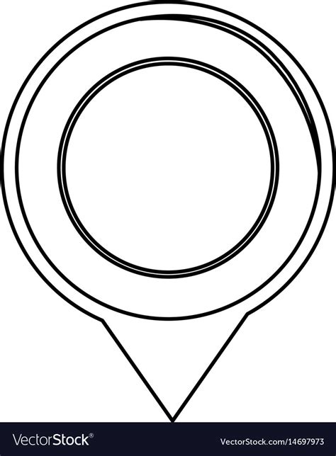Map Pointer Symbol Royalty Free Vector Image VectorStock
