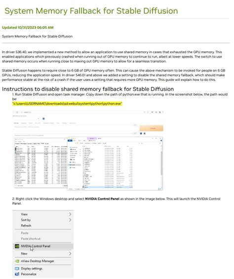 Nvidia Shared Memory · Comfyanonymous Comfyui · Discussion 1875 · Github