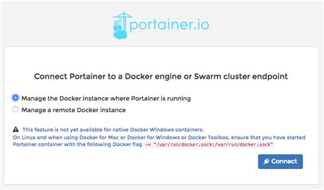 Portainer Connect To Docker Engine A Bias For Action