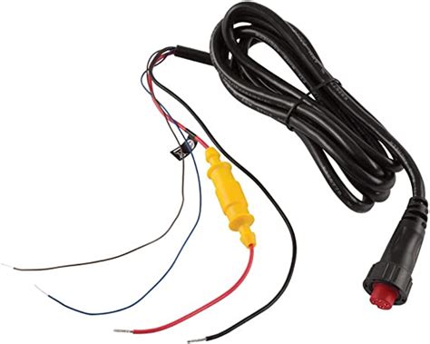 Amazon Com Garmin 010 12445 00 Power Data Cable Threaded 4 Pin Black Electronics