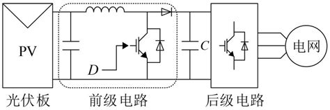 两级式光伏并网逆变器拓扑及直流母线电压波动抑制方法与流程