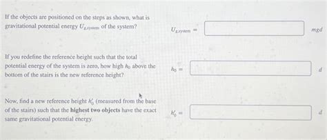 solved three different objects i all with different masses