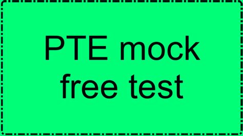 Pte Mock Free Test Thepte