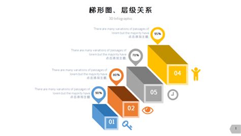Colorful Microsome Hierarchical Relationship Single Page PPT Chart PowerPoint PPTX Template