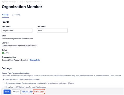 Managed Users Twilio
