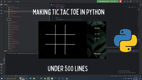 Making Tic Tac Toe In Python Youtube