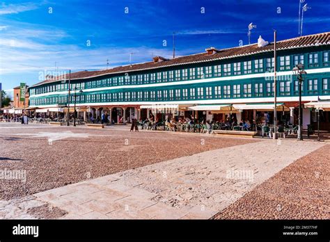 Plaza Mayor Main Square Located In The Center Of The Old Town With A