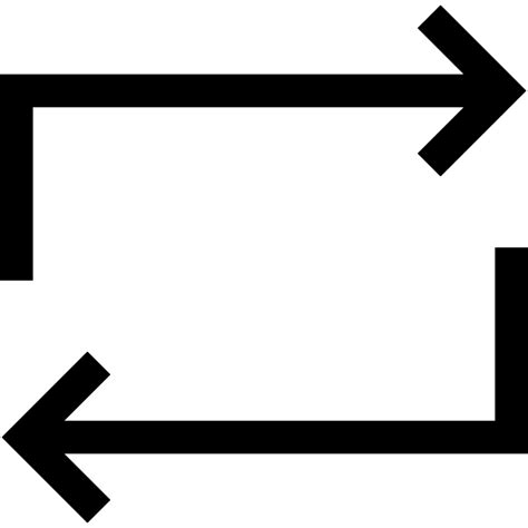 Refresh Double Outline Free Vector Icons On Creazilla Com