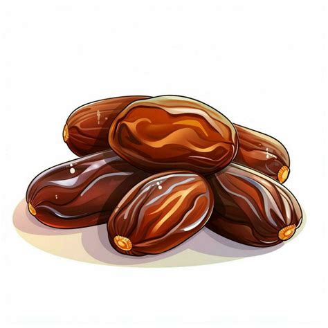 Dates 2d Vector Illustration Cartoon In White Background H 30685137