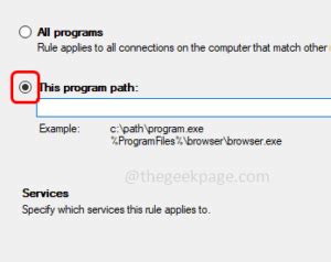 How To Block A Program From Accessing The Internet In Windows