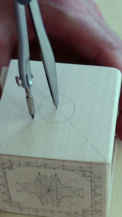 Розмічання елементів геометричної різьби Міні скринька Youtube