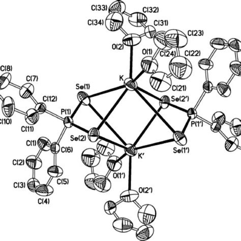 Molecular Structure Of Potassium Complex 8 Download Scientific Diagram