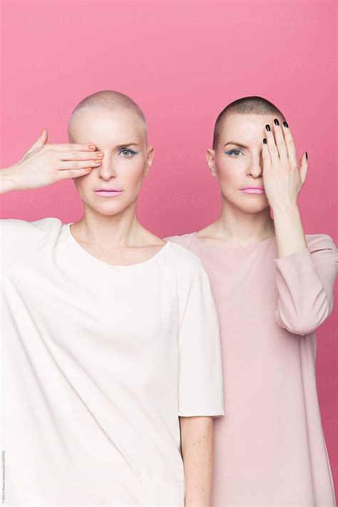 Women Closing Eyes With Hands By Stocksy Contributor Danil Nevsky