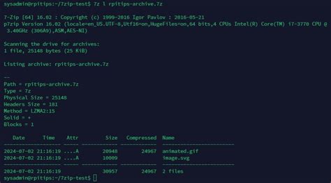 How To Use ‘7z The Complete Linux Command Guide Raspberrytips