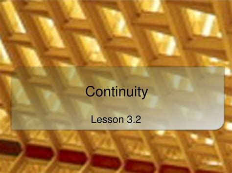 ppt continuity powerpoint presentation free download id 9209335