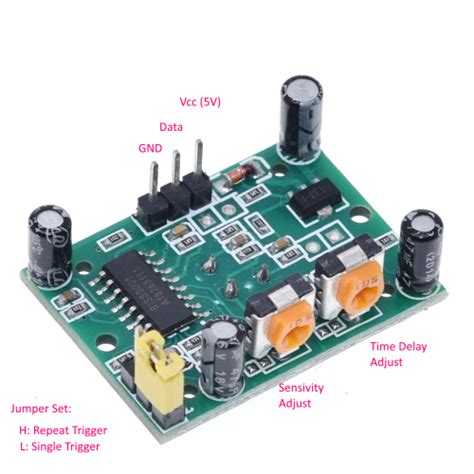 Motion Sensor Tutorial For HC SR501 HC SR505 Mini AM312 HC SR312 SinricPro
